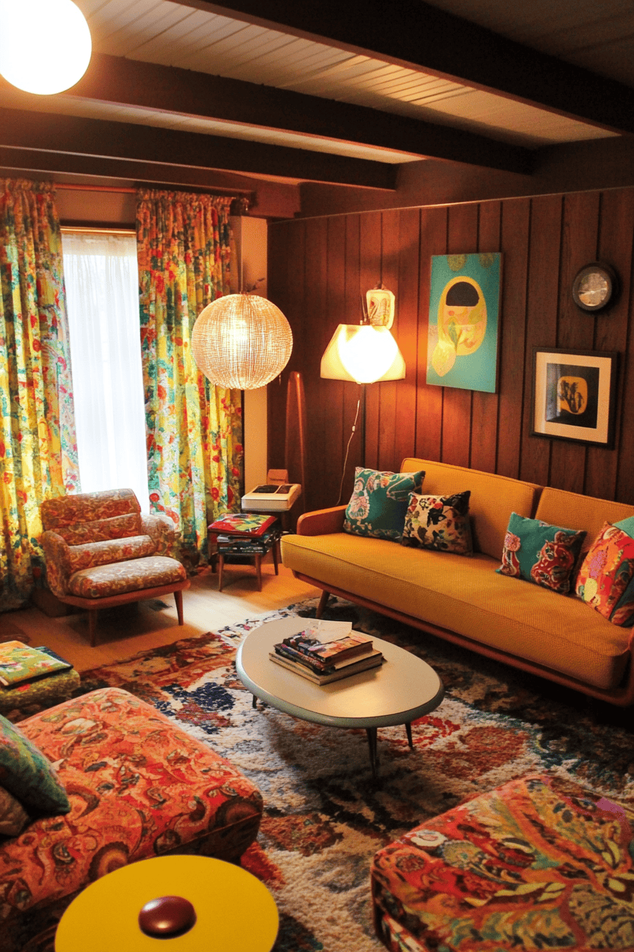 23 Unique 60s Living Room Ideas - Home Decor Goals