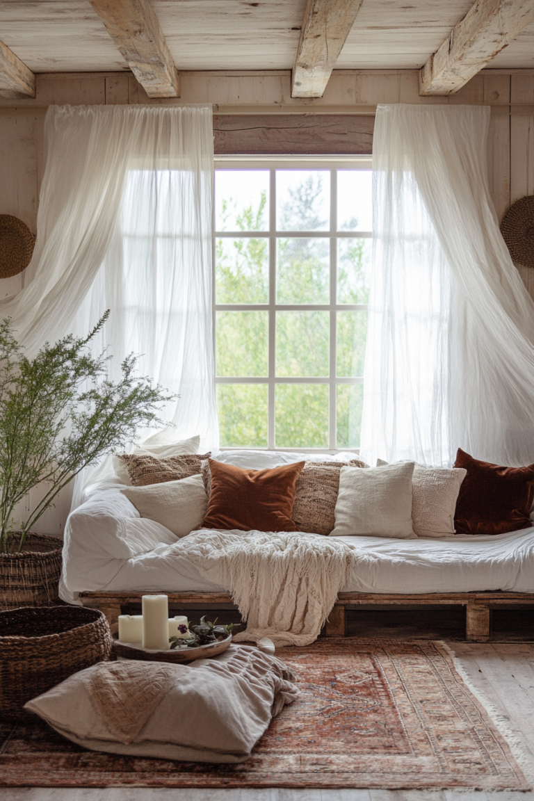 19 Rustic Boho Living Room Ideas - Home Decor Goals